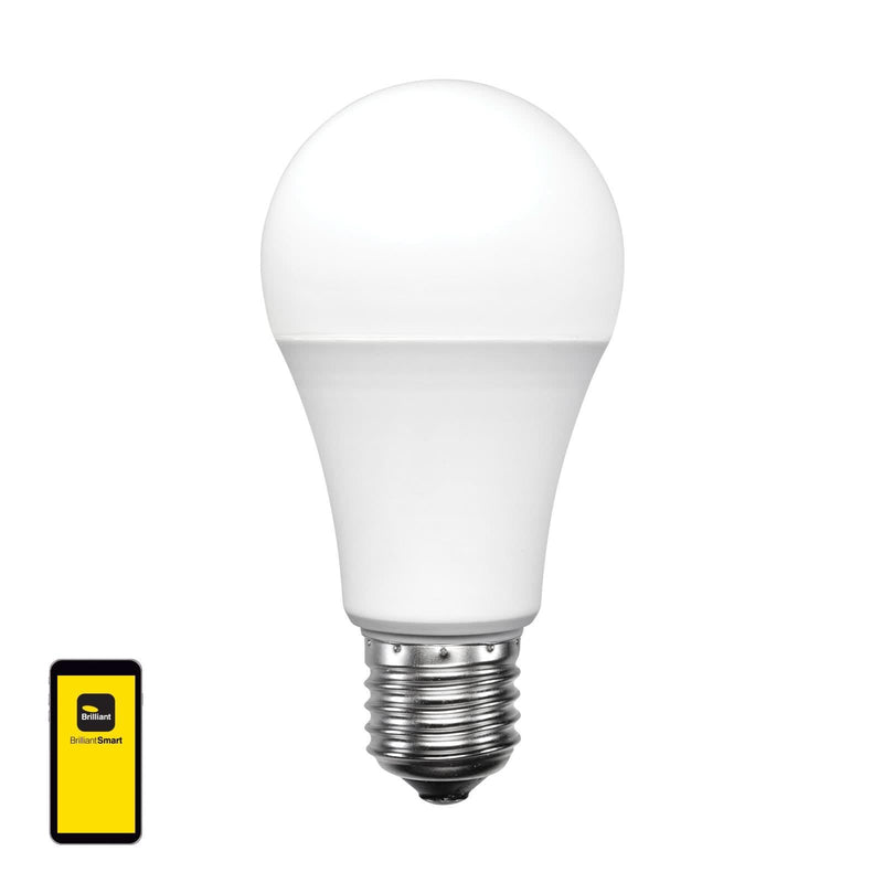 Brilliant Smart Wi-Fi A60 CCT LED Biorhythm Globe – Discount Lighting ...