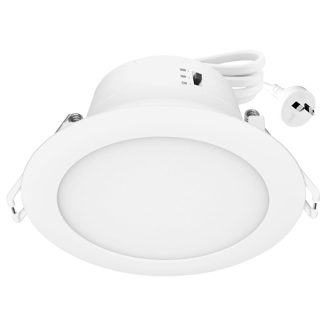Eko-2 9W 90mm 3CCT LED Downlight With Plug Base - 10 Pack – Discount ...