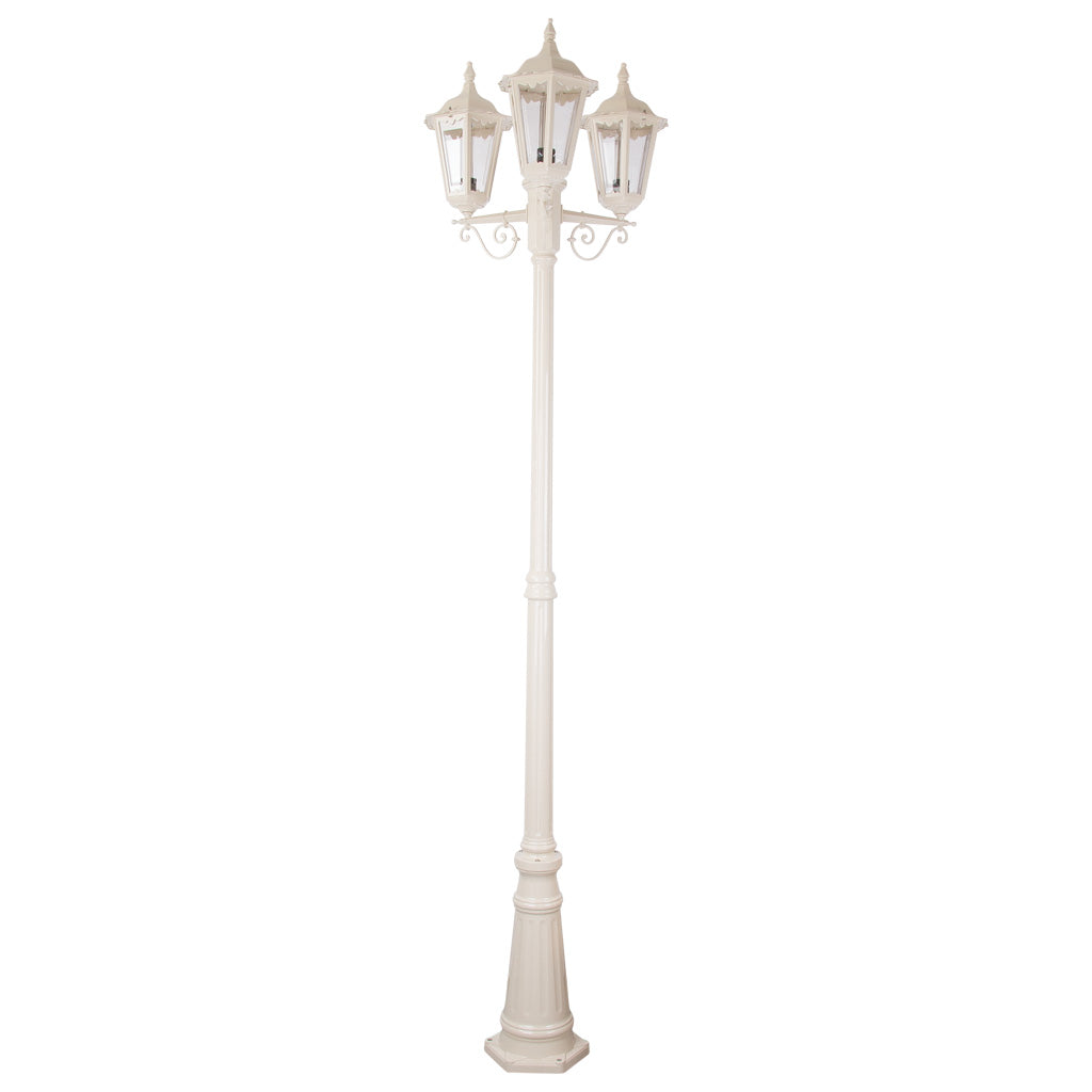 Chester 3 Light 2.47m Post Light – Discount Lighting & Fans