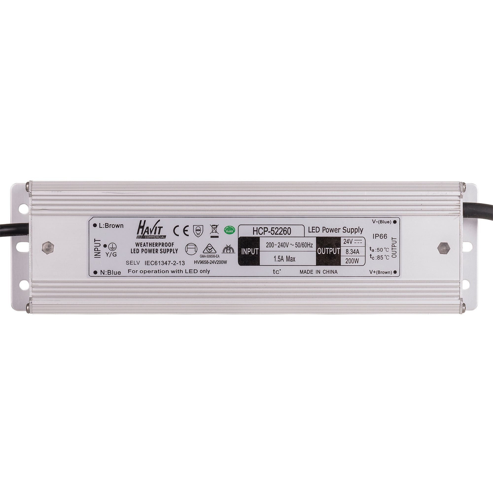 200w 24v DC IP66 Weatherproof LED Driver – Discount Lighting & Fans