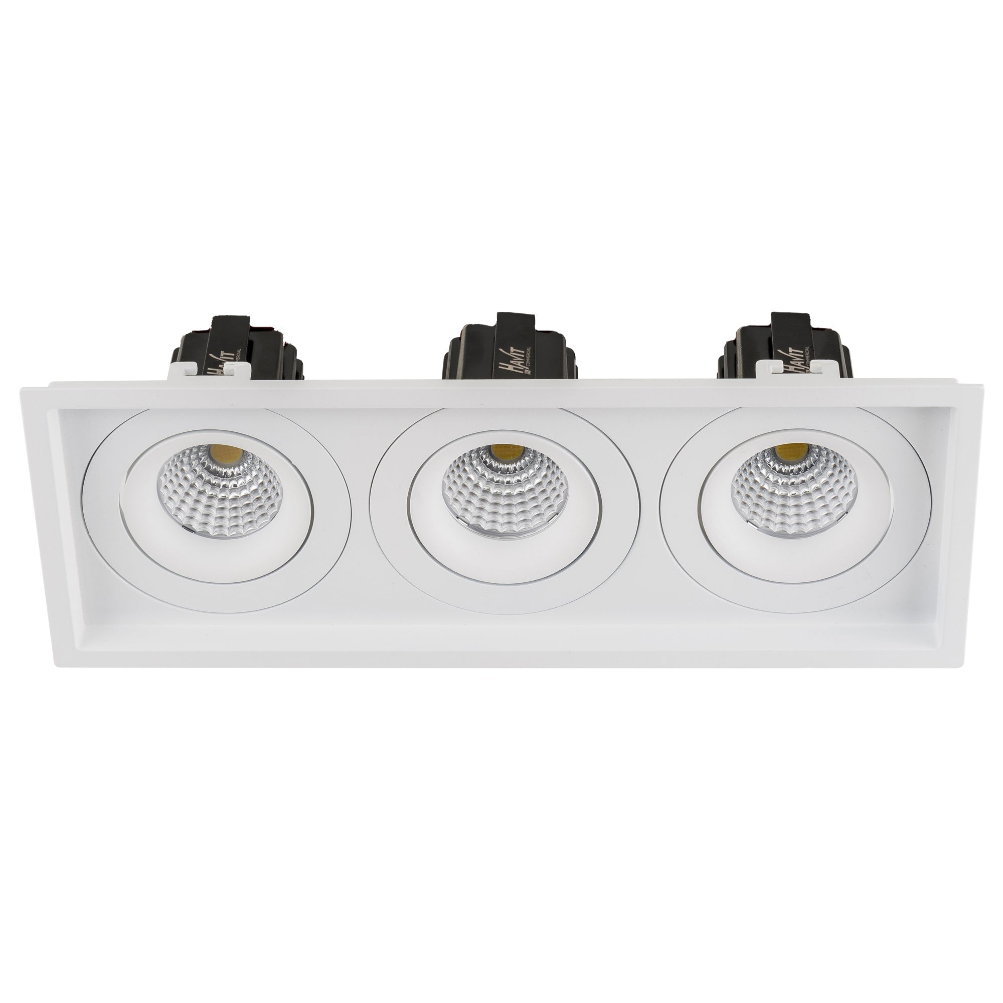 Recessed Square Tilt Dali Tunable LED Downlight - 280mm x 100mm ...