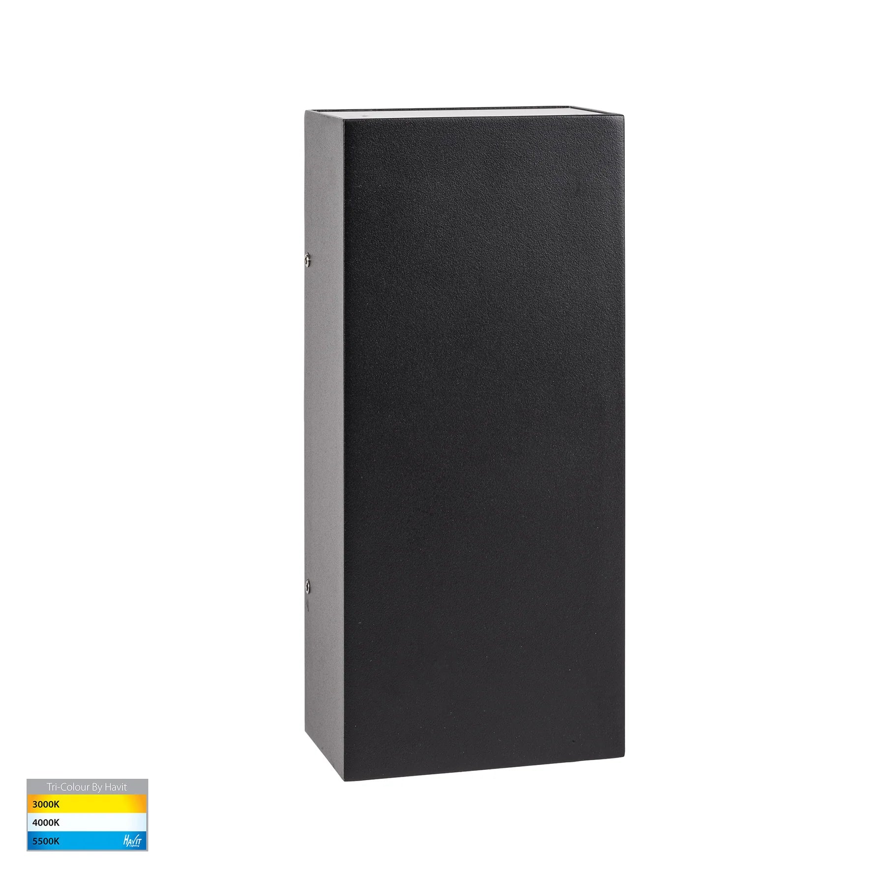 Black Surface Mounted Up & Down Dimmable Wall Light – Discount Lighting ...