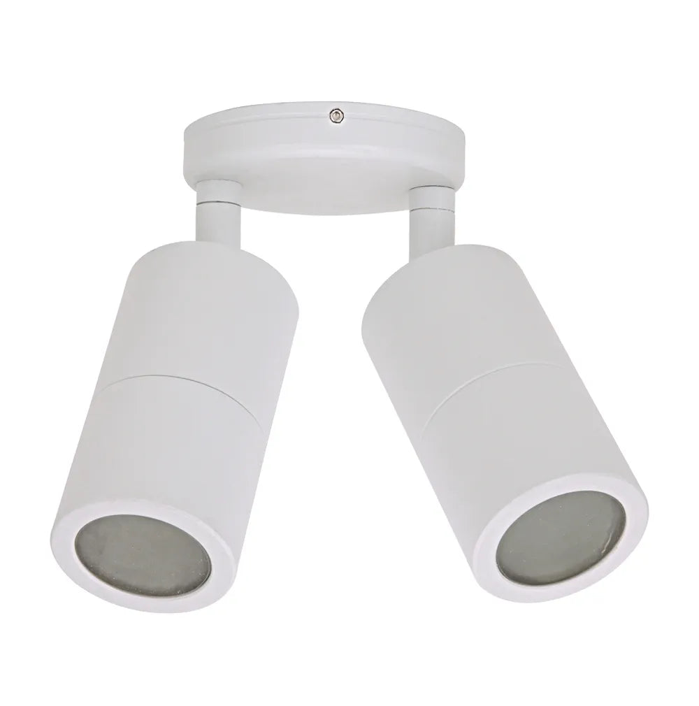 Shadow 2 Light Adjustable Spotlight - White – Discount Lighting & Fans