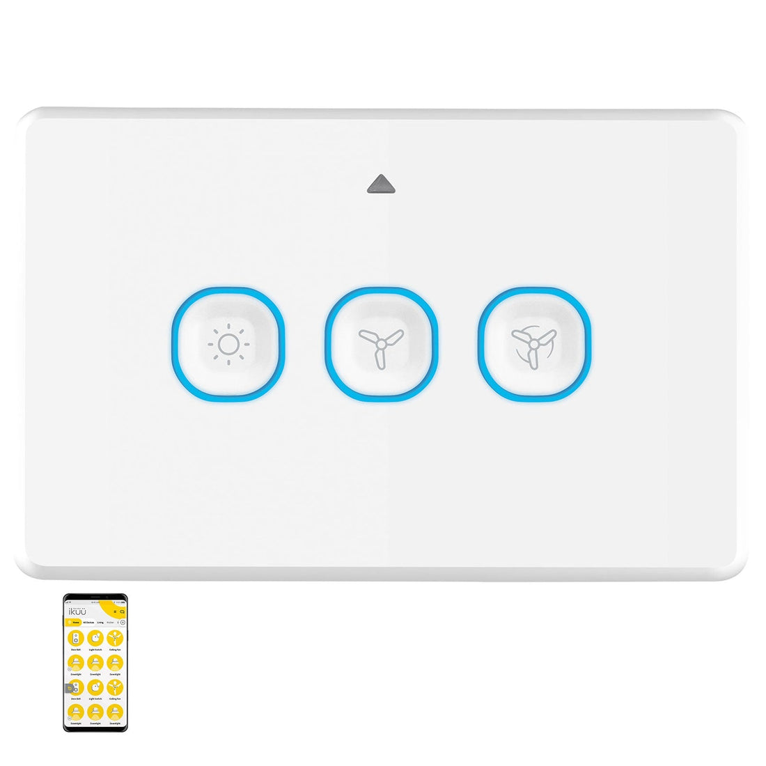 Ikuü Smart Wi-Fi AC Fan Controller With Light Switch – Discount ...