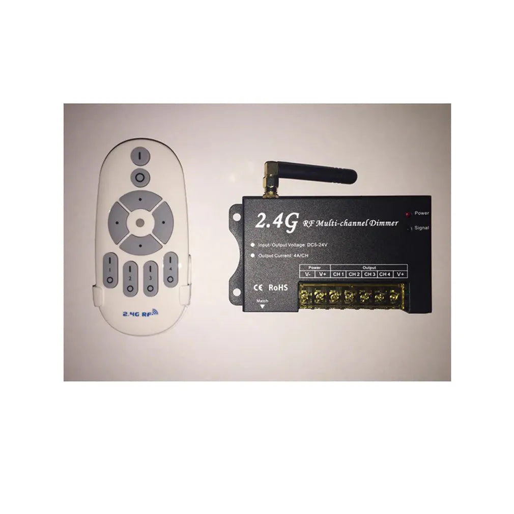 RF 4 Channel Remote Control/Dimmer – Discount Lighting & Fans