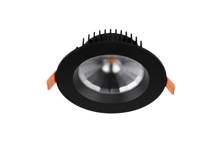 15w LED Downlight 5c Temp. Black – Discount Lighting & Fans