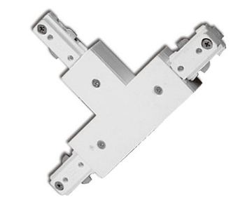 Single Circuit Track T Joiner White – Discount Lighting & Fans