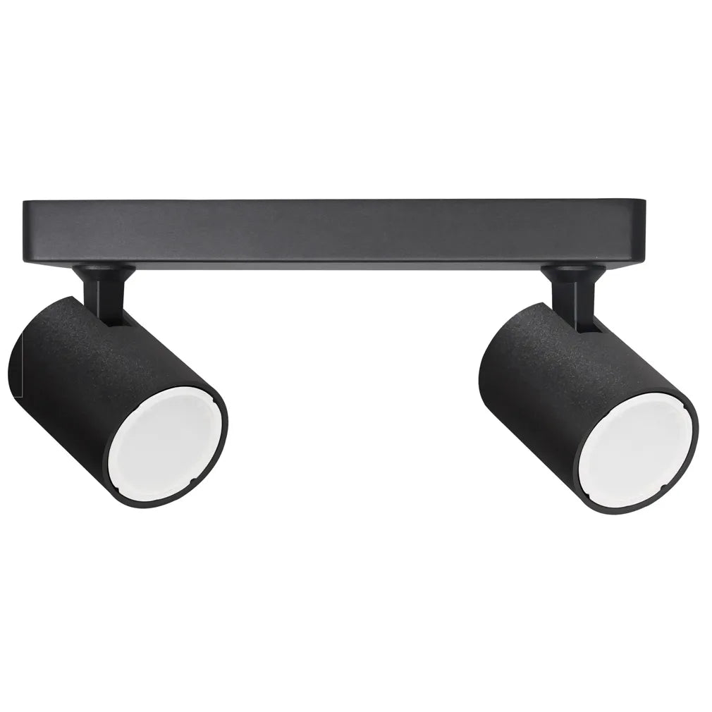 SPOT: Interior GU10 2XLights Adjustable Bar Base Surface Mounted Spot ...